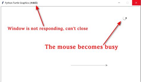 Turtle Window Getting Unresponsive · Issue 2391 · Thonnythonny · Github