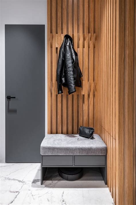 Фотографии Прихожая в стиле Современный Гостиная Дизайн коридора Гардеробные