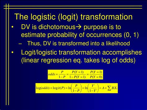Ppt Logistic Regression And Discriminant Function Analysis Powerpoint