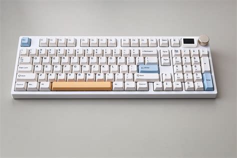 Keydous Has Released A New Model Nj98 Keyboard With Screen And Knob