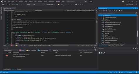 Apps Created In 0 65 Do Not Build Deploy In VS Issue 8756 Microsoft React Native Windows