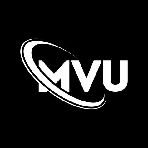 Mvu Logo Mvu Letter Mvu Letter Logo Design Initials Mvu Logo Linked With Circle And Uppercase