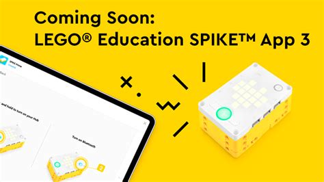 Available December 1 Lego® Education Spike™ App 3 Lego Education
