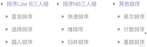 四排序冒泡选择