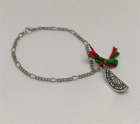 Браслет Кавун Розпродаж прикрас ручної роботи Пропоную ексклюзивний браслет на витончену ручку