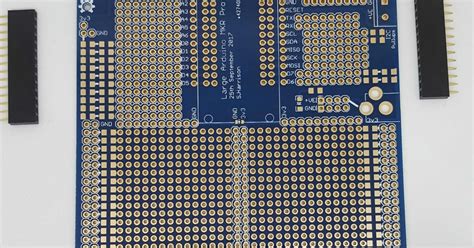 Large Prototype Pcb For The Arduino Mkr Series