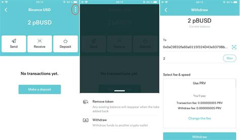 how to send busd privately with the incognito wallet by elena
