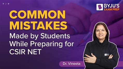 byju s csir net mistakes to avoid while preparing for csir net