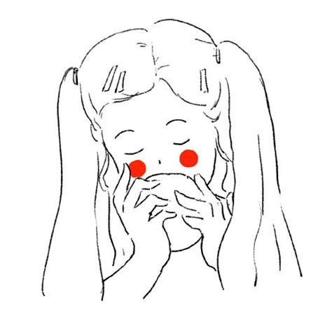 雀斑小女孩简笔画 简笔画图片大全 普车都