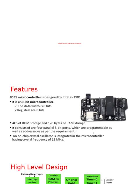 Architecture Of 8051 Micro Controller Pdf