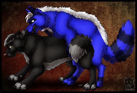 Rule 34 All Fours Bite Canine Feral Feral On Feral Knot Male Male