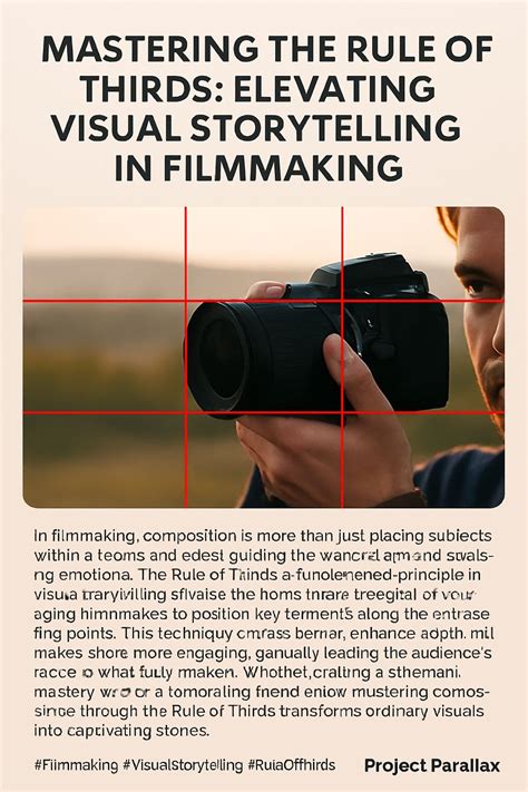 Mastering The Rule Of Thirds Elevating Visual Storytelling In Filmmaking Project Parallax