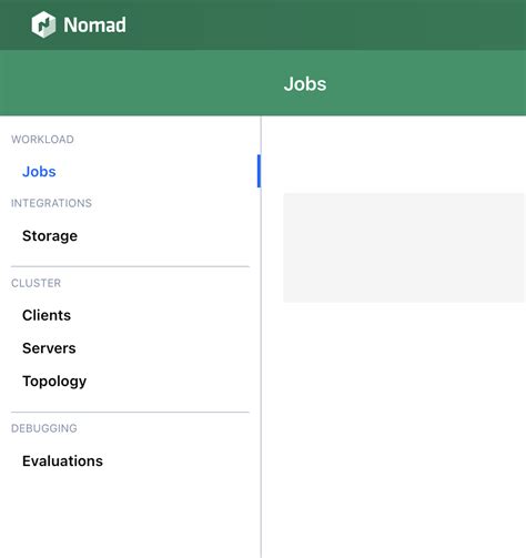 Missing Breadcrumb For Evaluations Page · Issue 13686 · Hashicorpnomad · Github