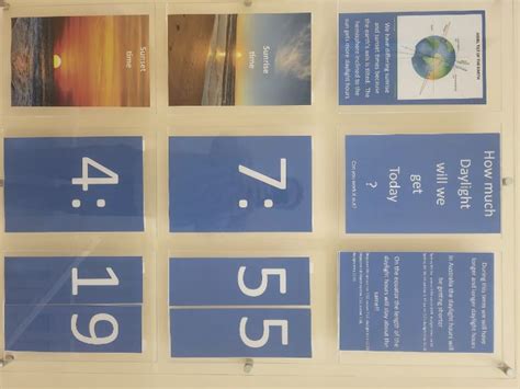 Sunrise And Sunset Display Teaching Resources