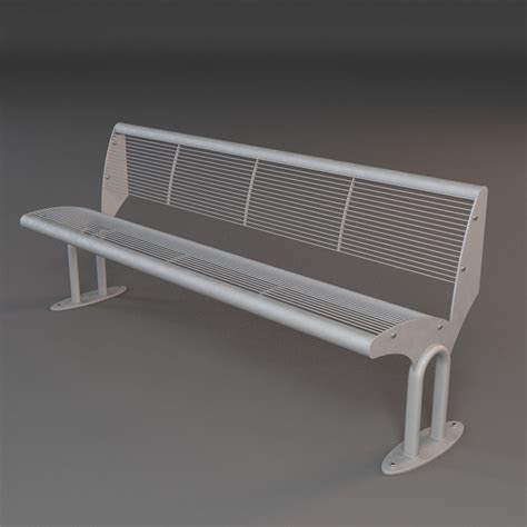 Metal Bench 3d Models Download Free3d