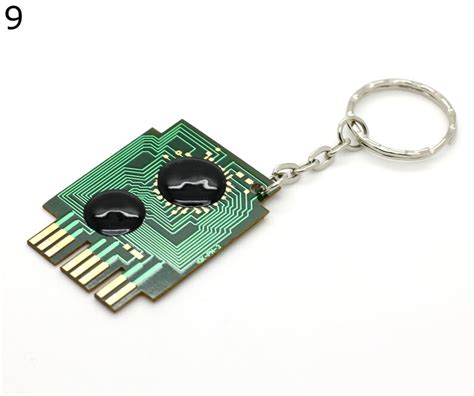Playstation PS Memory Card Circuit Board Keyring Upcycled Etsy