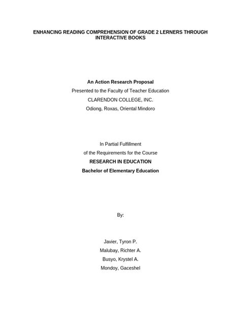 G6 Research Chapter Ii 1 Pdf Reading Comprehension Learning