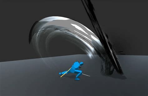 Unity Game VFX Ink Sword Slash CGTrader