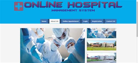 Online Hospital Management System Using Php Mysql With Source Code