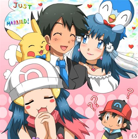 Rating Pokemon Ships Old Pok Mon Heroes Ash And Dawn Pokemon