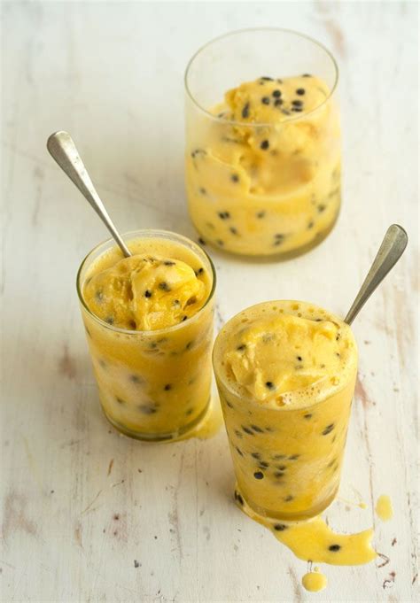 Passion Fruit Sorbet Artofit Passion Fruit Sorbet Artofit