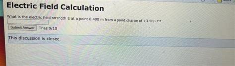 Solved Electrostatic Force Calculation Clip Two Charges Of