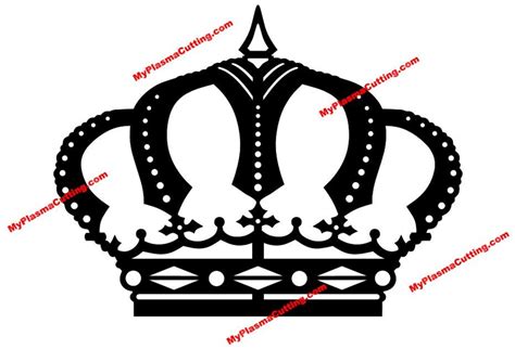 Crown Dxf File Etsy