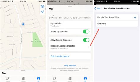 How To Use The Find My App On Iphone Ipad And Mac
