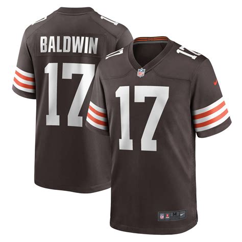 Daylen Baldwin Cleveland Brownsgame Player Jersey Brown