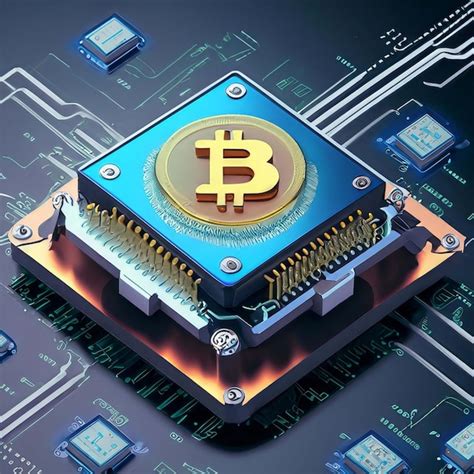 premium ai image futuristic computer and cpu chip of motherboard
