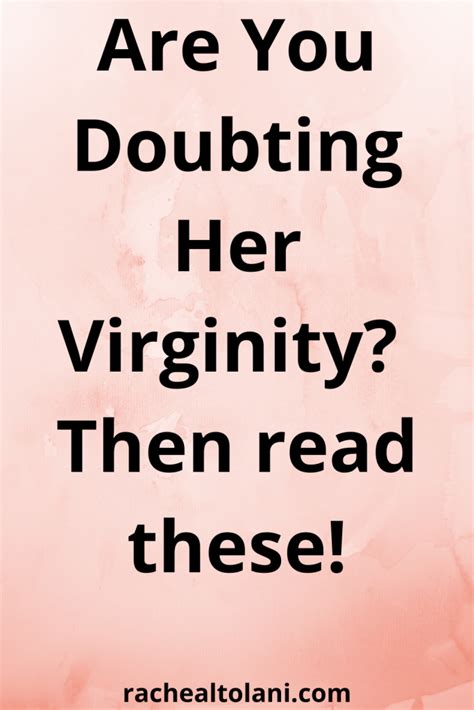 How To Tell If A Girl Is A Virgin
