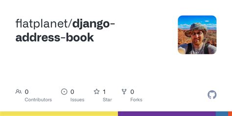 Github Flatplanetdjango Address Book