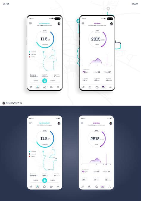 Mobile Health App On Behance