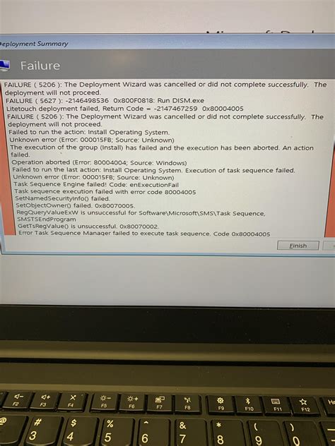 Dism Exe Or Unattend Xml Currently Receiving This Error R Mdt