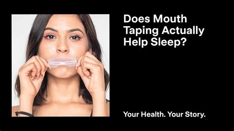 Does Mouth Taping Actually Help Sleep