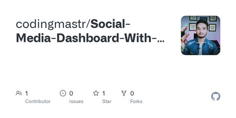 Github Codingmastrsocial Media Dashboard With Dark Mode Using Css Js