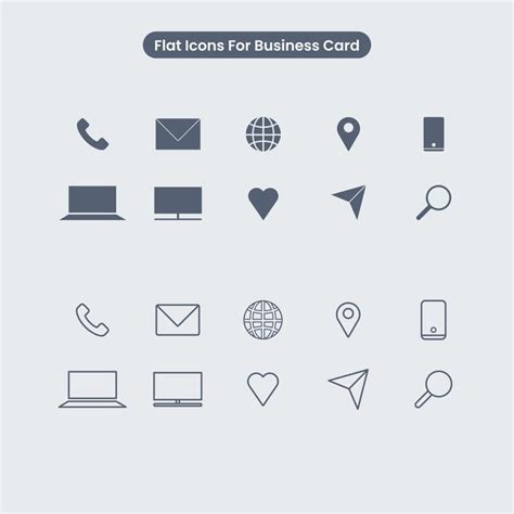 Business Card Icons Vector Art Icons And Graphics For Free Download