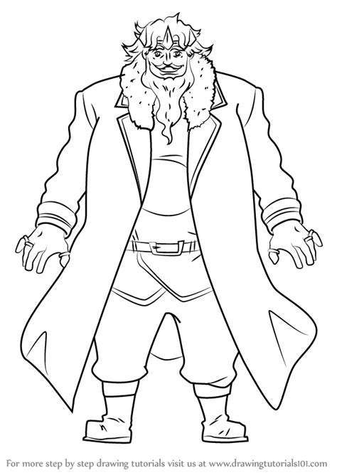 Learn How To Draw Honest From Akame Ga Kill Akame Ga Kill Step By
