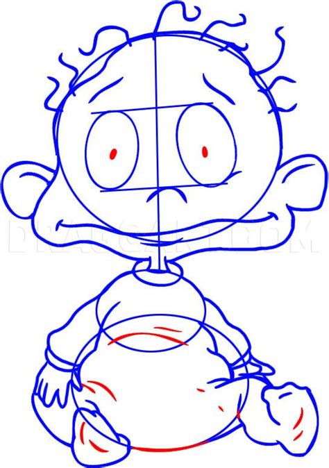 How To Draw Dil Pickles Step By Step Drawing Guide By Dawn