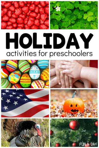 Seasonal And Holiday Activities For Preschoolers