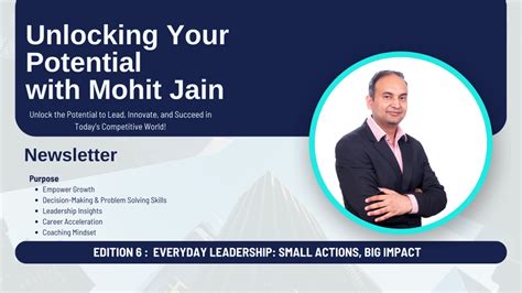 Everyday Leadership Small Actions Big Impact