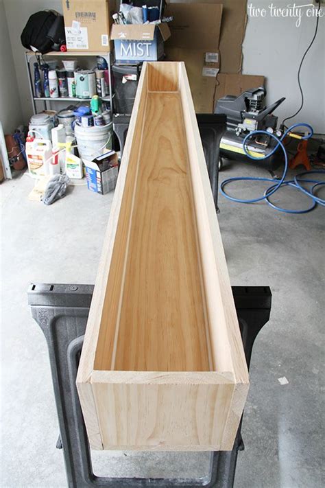 How To Make A Window Box Window Boxes Diy Build A Fireplace Window Planters