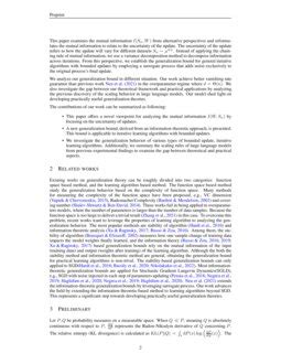 Generalization Error Bounds For Iterative Learning Algorithms With
