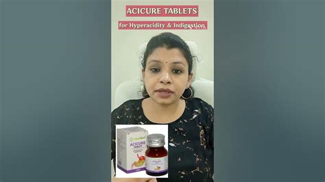 Acicure Tablets Healwell For Hyperacidity And Indigestion