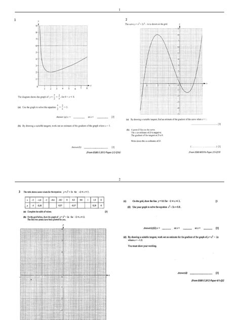 Chapter18 Curved Graphs Review Pdf Chapter18 Curved Graphs Review Pdf