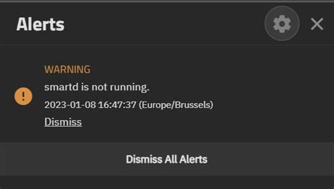 Solved Truenas Scale Bluefin Smartd Is Not Running Truenas Community