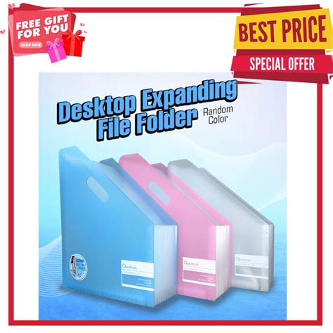 Desktop Expanding File Folder A4 Size Lazada Ph