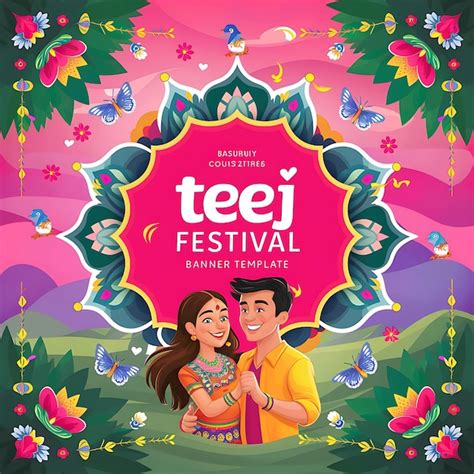 Teej Celebration Design Images Free Download On Freepik