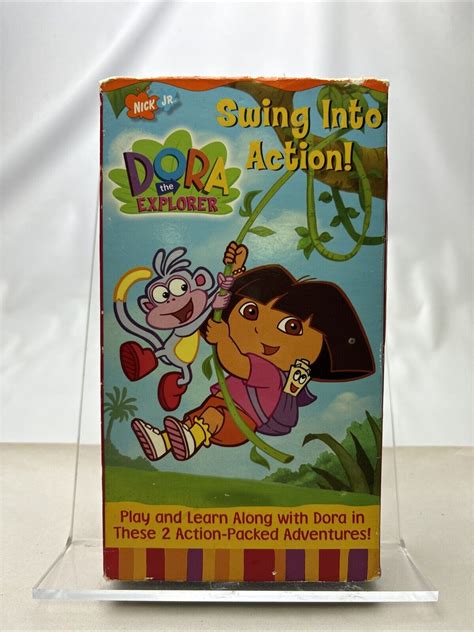 Dora The Explorer Swing Into Action Vhs Ebay