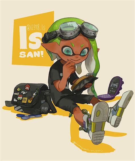 Inkling Player Character And Inkling Girl Splatoon And More Drawn